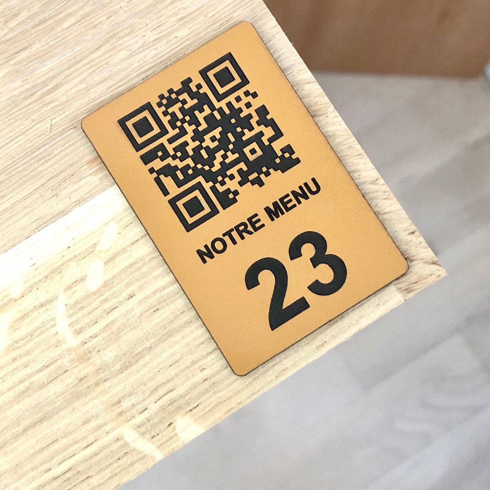Personalized QR code support - Contactless menu - Restaurateur, Hotel ...