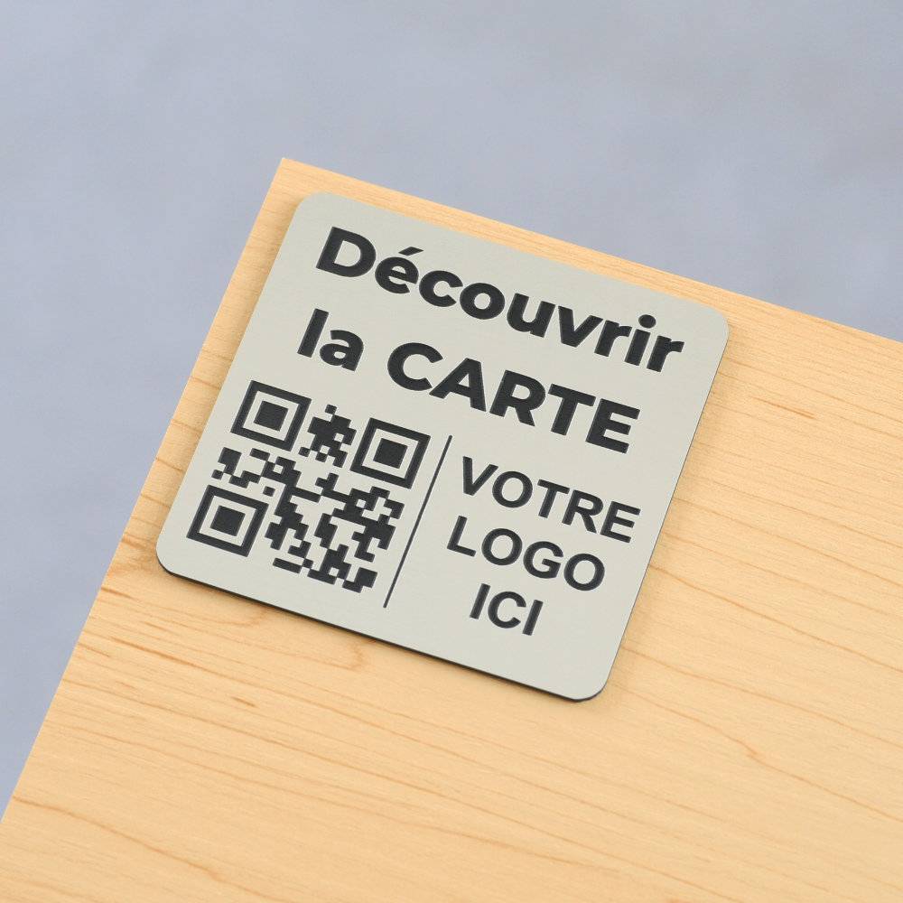 UNISIGN | Personnalisations en France | Signalétique | Plaque QR code ...